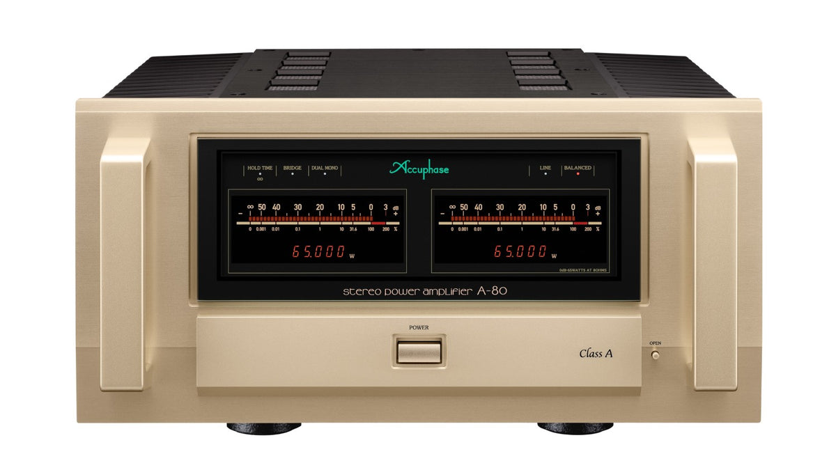 Accuphase A-80 Class A Power Amplifier – Miranda Hi-Fi